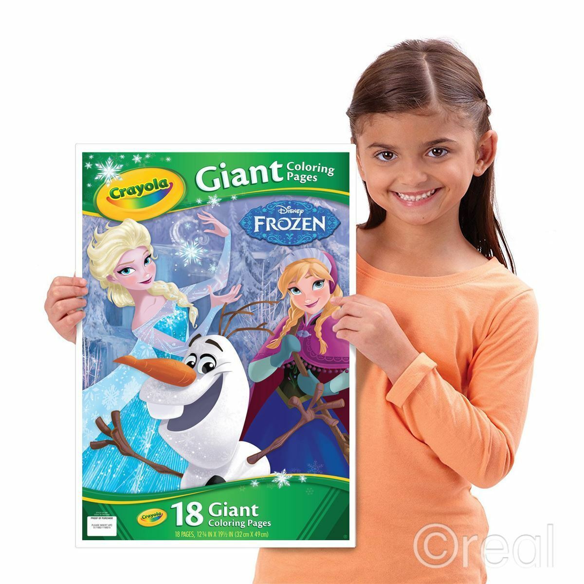 Crayola Frozen 18 Giant Colouring Pages Creative Play Disney Official ...